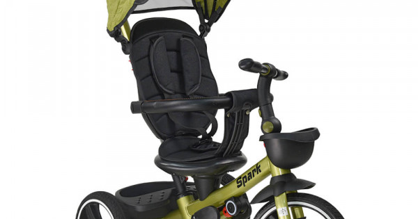 BEBE STARS ΠΤΥΣΣΟΜΕΝΟ ΤΡΙΚΥΚΛΟ ΠΟΔΗΛΑΤΑΚΙ 360 SPARK GOLD 817-190